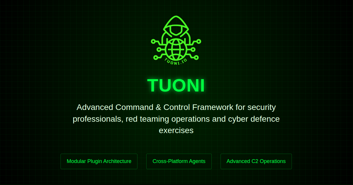 Tuoni - Advanced Command & Control Framework